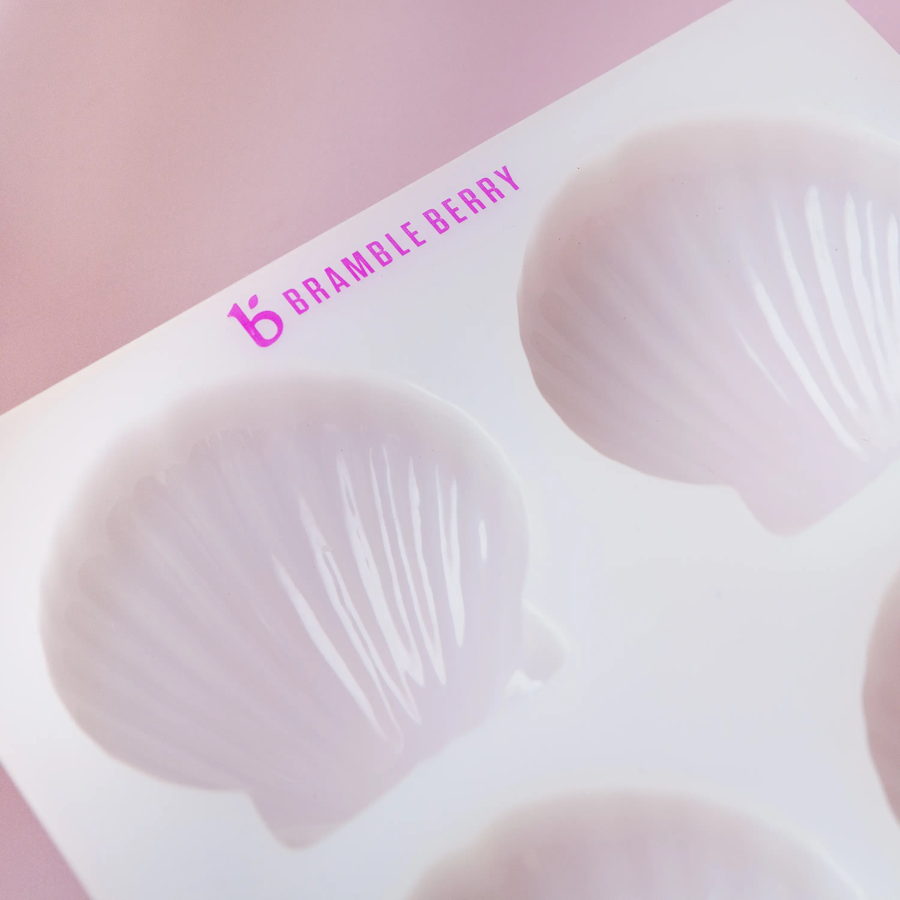 4 Cavity Shell Silicone Mold - Bramble Berry®
