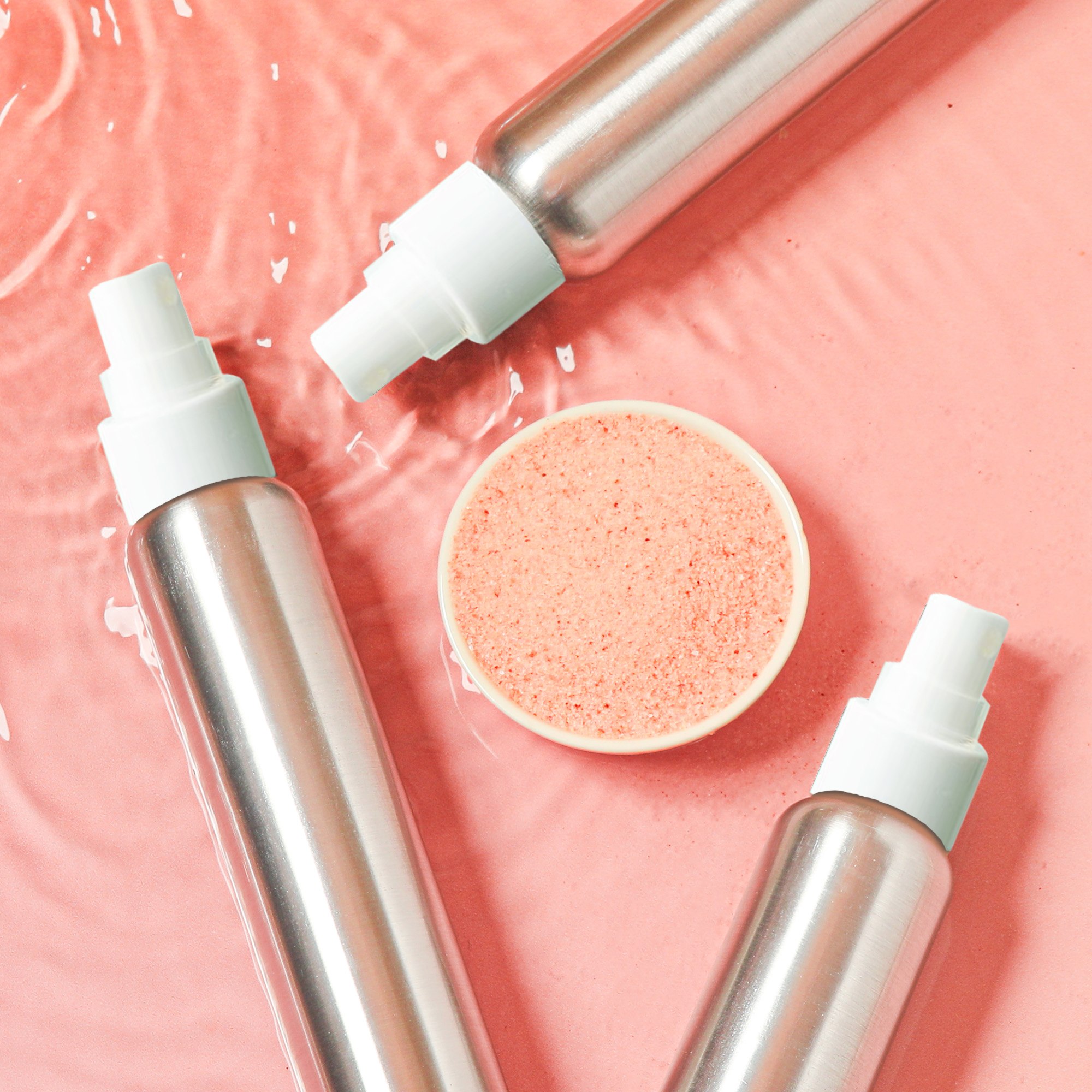 Pink Sea Salt Hair Mist Project - Bramble Berry®